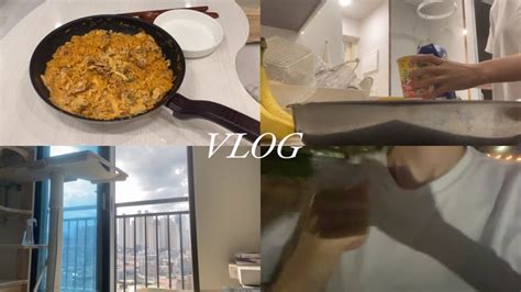 Vlog 직장인 자취생 집청소 컵누들 투움바 러닝 독서 🍀 Youtube