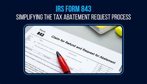 Form 843 Instructions Step By Step Irs Refund Guide