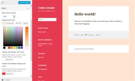 Appearance Customize Screen サポートフォーラム 日本語