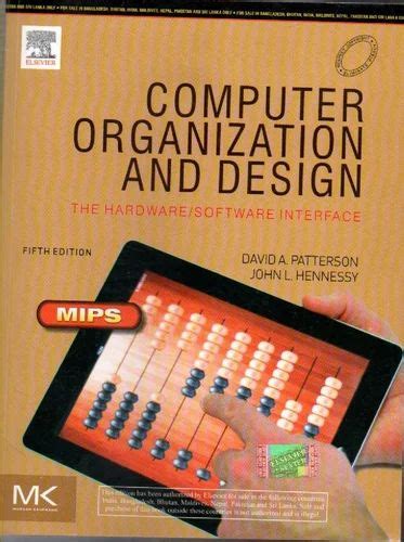 Computer Organization And Design The Hardware Software Interface 5th Ed Mips Paperback Book