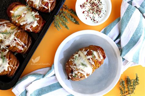 Švédské Brambory Hasselback Koření Od Davídka Sro