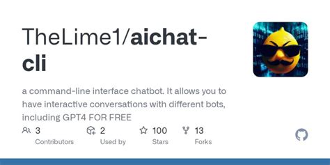 aymen hmani on linkedin github thelime1 aichat cli a command line