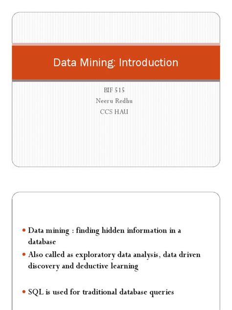 Data Mining Intro 1 Pdf Data Mining Cluster Analysis