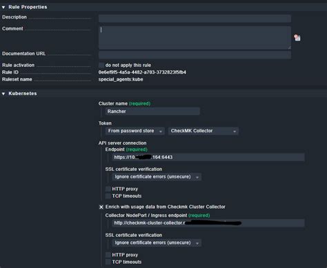 Monitoring Kubernetes Rancher And Cluster Collector Error Troubleshooting Checkmk Community