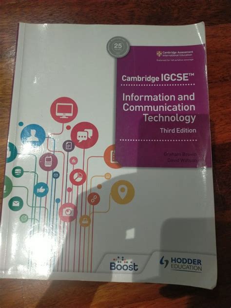 Cambridge Igcse Information And Communication Technology Third Edition