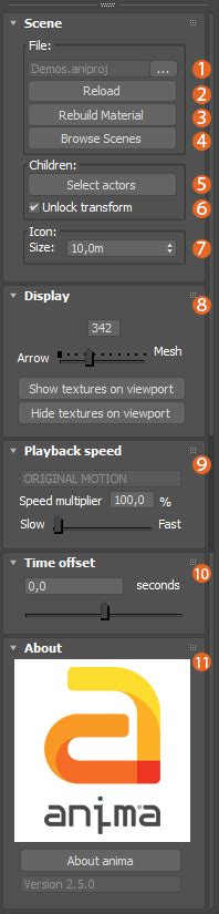 Using The Anima Plugin For 3ds Max « Docs Axyz