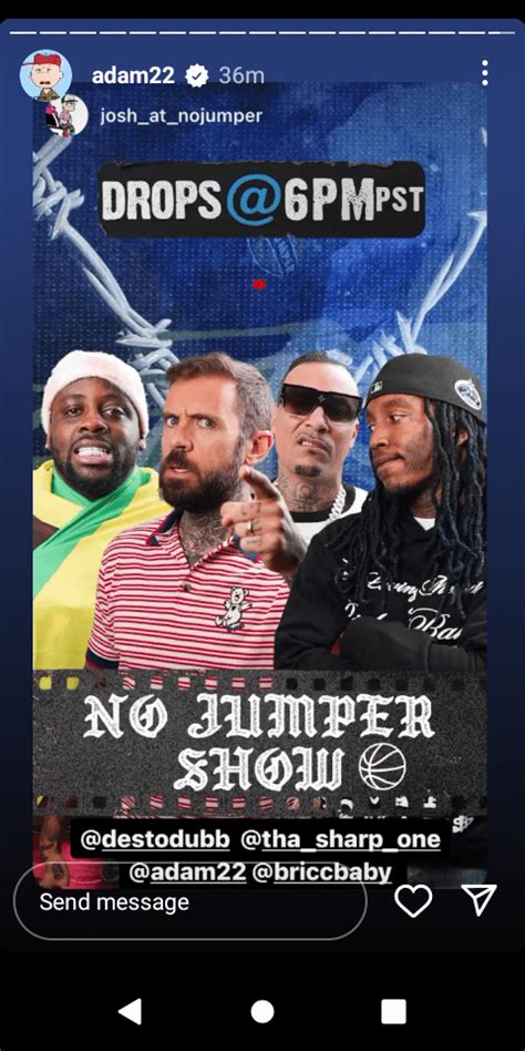 No Jumper show : r/NoJumper