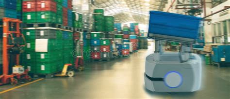 Robotic Sorting System For Sorting Cargo Stock Image Image Of Intelligent Handling 300413999