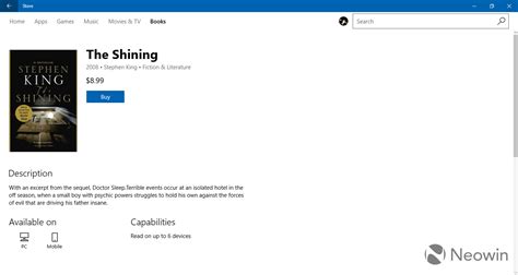 FYI How To Download And Read E Books From The Windows Store In The Creators Update Neowin
