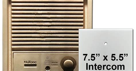 Kyle Switch Plates Replacing Your Nutone Door Bell Intercom Cover