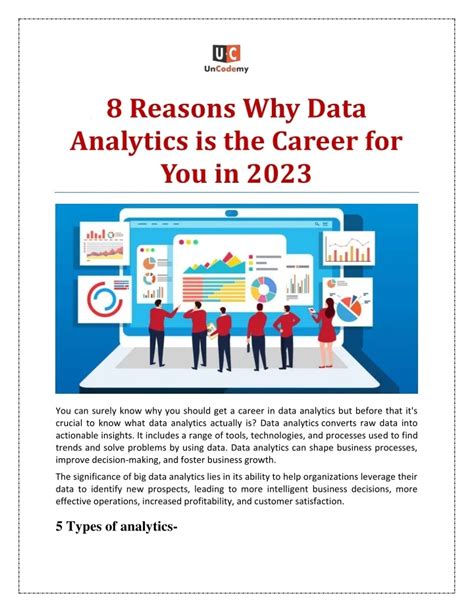 Ppt 8 Reasons Why Data Analytics Is The Career For You In 2023 Powerpoint Presentation Id