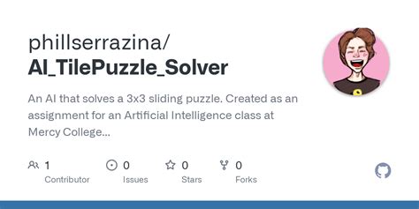 github phillserrazina ai tilepuzzle solver an ai that solves a 3x3
