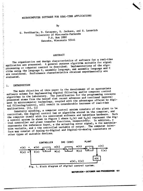 real time computer control systems pdf