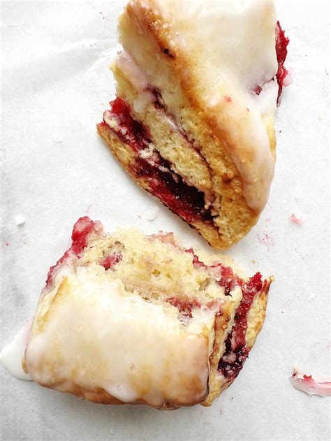 Flaky Raspberry Scones Sarah Kieffer