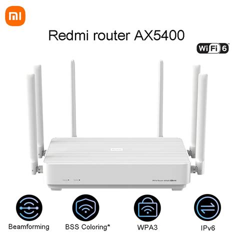 Xiaomi Redmi AX5400 Mesh wireless internet router System - 6 Plus ...