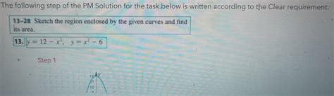 Solved The Following Step Of The PM Solution For The Task Below Is Written According To The