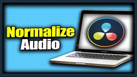 Normalize Audio On The Edit Page In Davinci Resolve YouTube