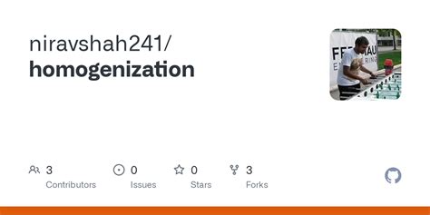 Github Niravshah241 Homogenization