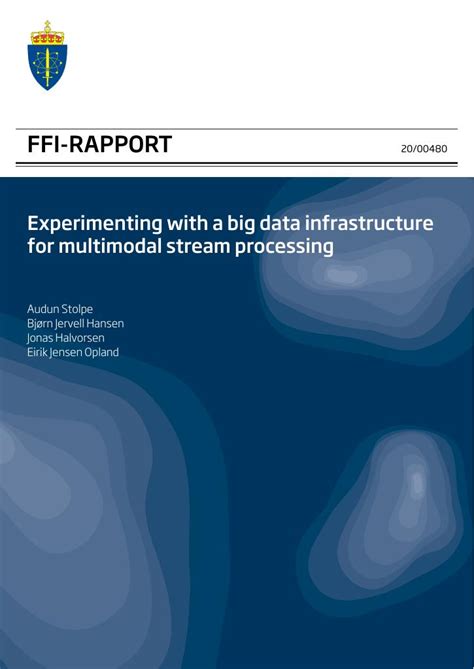 Experimenting With A Big Data Infrastructure For Multimodal Stream