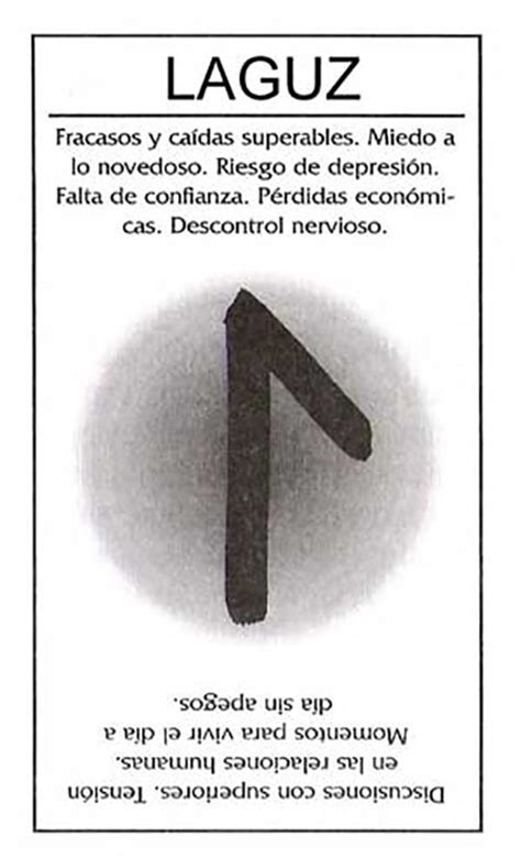 Laguz Significado De Las Runas