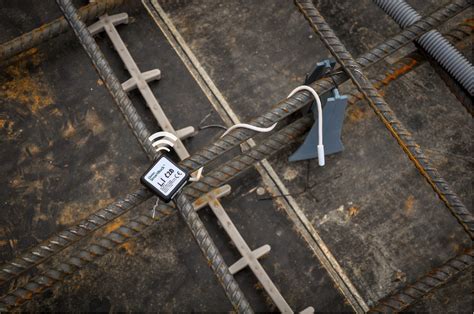 Monitoring Concrete Temperature With Wireless Sensors Giatec