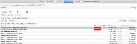 getting memory leak adding snapshot of our analysis · issue 746