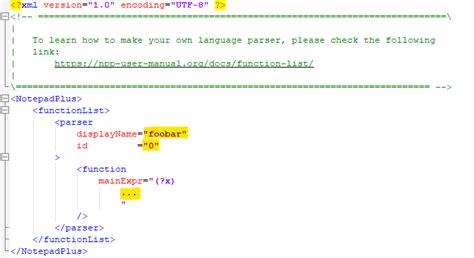 functionlist in 7 9 1 notepad community