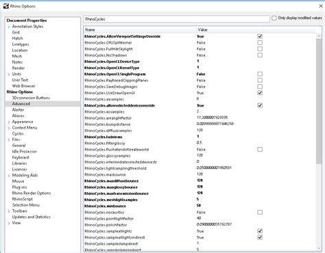 Render Viewport Slow Selected Cylces Rendering WIP McNeel Forum