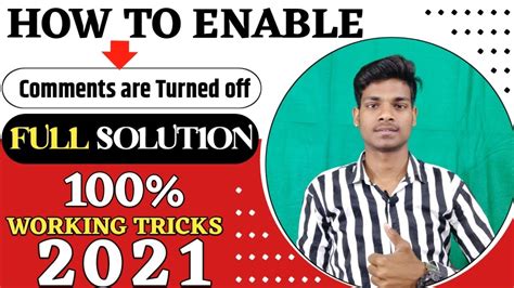 How To Enable Comment On YouTube Videos How To Turn On Comment On YouTube Comment Turned Off
