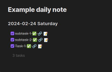 Show Completed Subtasks In The Task Plugin Help Obsidian Forum