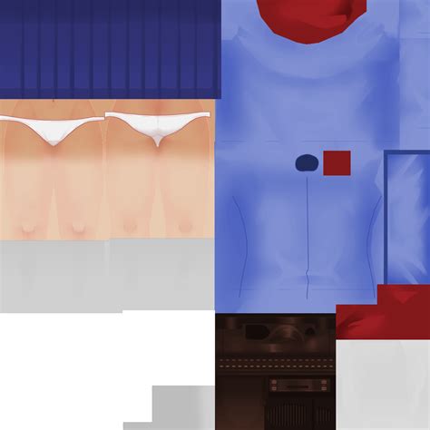 Yandere Simulator Shopping Uniform Texture
