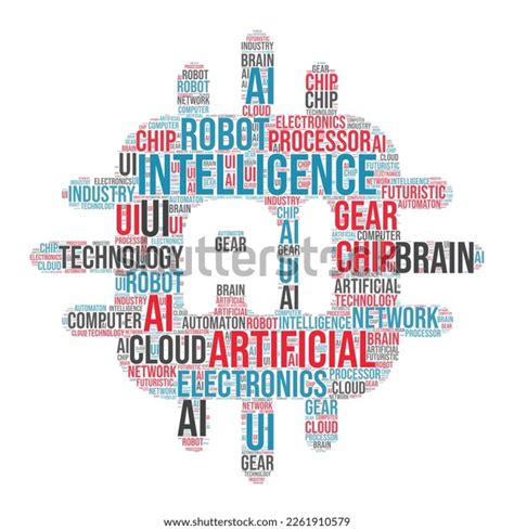 Artificial Intelligence Ai Processor Chip Vector Stock Vector Royalty