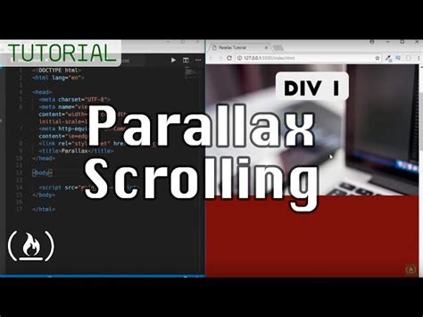 Parallax Tutorial Scrolling Effect Using CSS And Javascript
