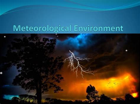 Meteorological Environment Lecture Ppt Pptx Lung And Respiratory