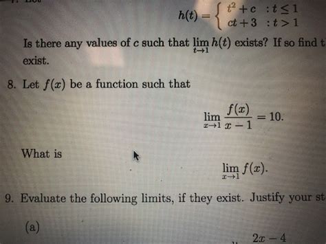 Solved t² tc t 1 Is there any values of c Chegg com