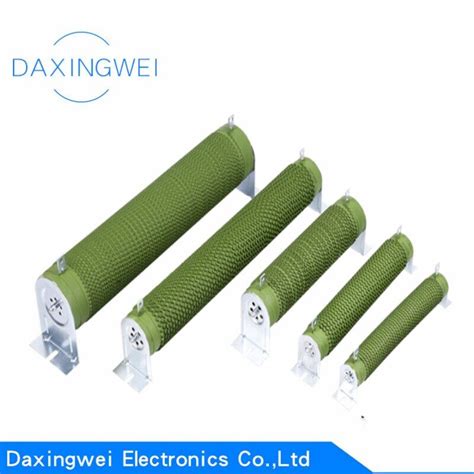 50w 100w 200w 300w 500w Rxg20 High Power Ripple Resistor Waved Ribbon