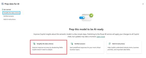 copilot power bi 자습서 ai용 의미 체계 모델 준비 power bi microsoft learn
