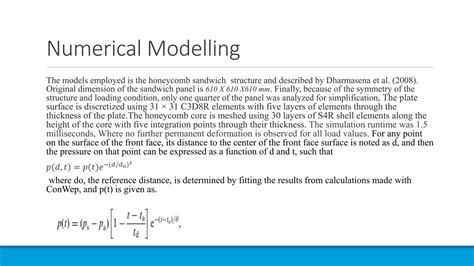 Honeycomb Sandwich Structure Pptx Physics Science