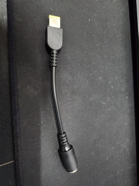 Lenovo ThinkPad Round To Slim Tip Adapter Computers Tech Laptops Notebooks On Carousell