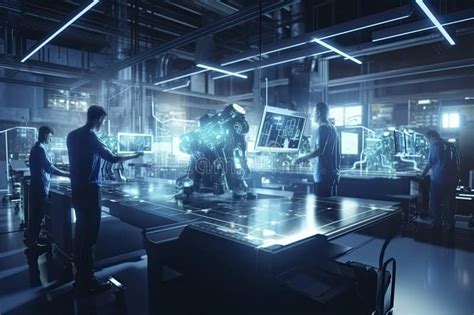 Computer Aided Manufacturing M2m Automation Technology Industry 4 0 Engineering 3d Robot