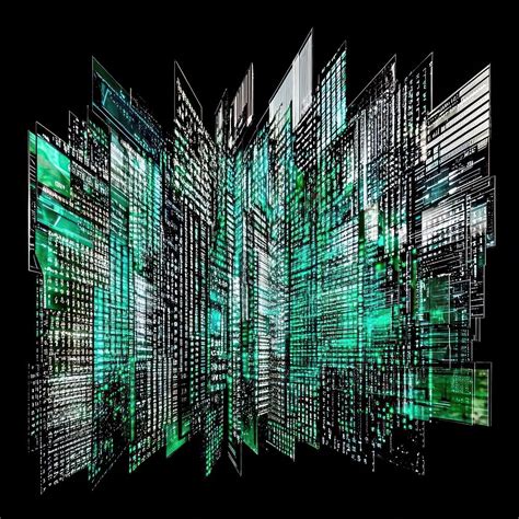 Single Futuristic Coding Element Futuristic Free Photo Illustration