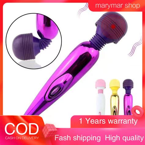 USB Charging Small AV Stick Electroplating Female Masturbation Vibrator Sex Toys For Women Sex