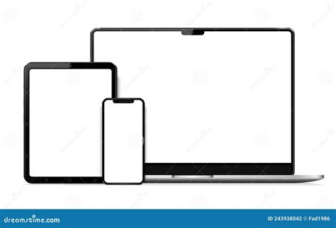 Responsive Web Design Laptop Smartphone Tablet Stock Photo Image Of Laptop Responsive