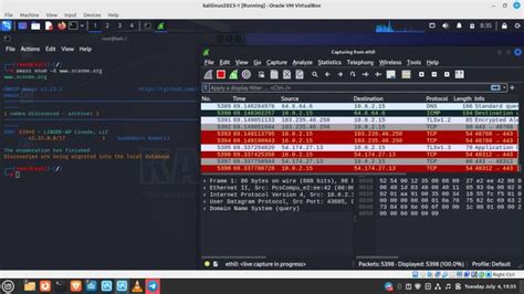 Redteaming Kalilinux Wireshark Riam Wisnu