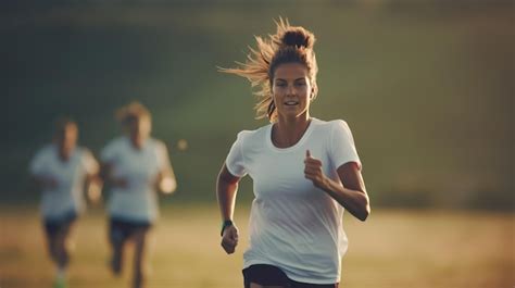 Premium Photo Running Girl