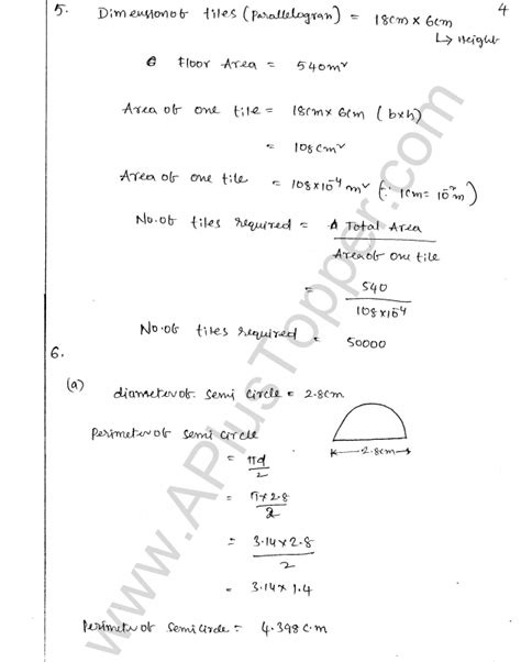 Ml Aggarwal Icse Solutions For Class 8 Maths Chapter 18 Mensuration A Plus Topper