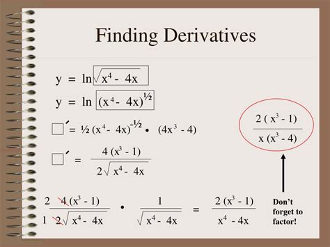 PPT Finding Derivatives PowerPoint Presentation Free Download ID 5571759