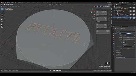add 3d text optional free blender for 3d printing course youtube