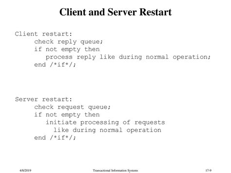 chapter 17 application recovery ppt download