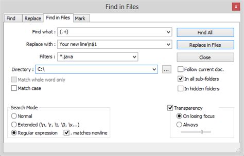 Windows Prepend A Line To A Large Number Of Java Files Stack Overflow